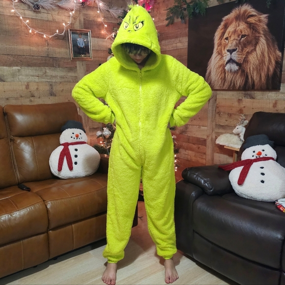 Intimates & Sleepwear | The Grinch Onesie | Poshmark